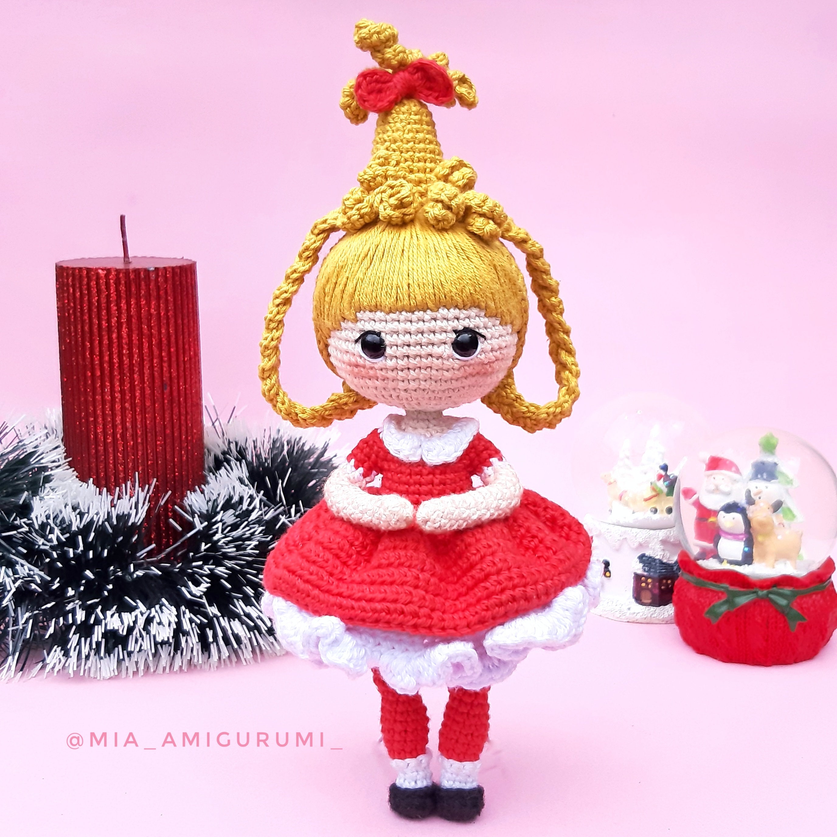 Cindy Lou Who - Amigurumi Pattern PDF ESP/ENG - Etsy UK