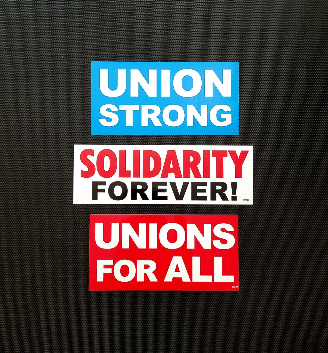 3-pack WORKING-CLASS Durable Vinyl Stickers union Strong - Etsy