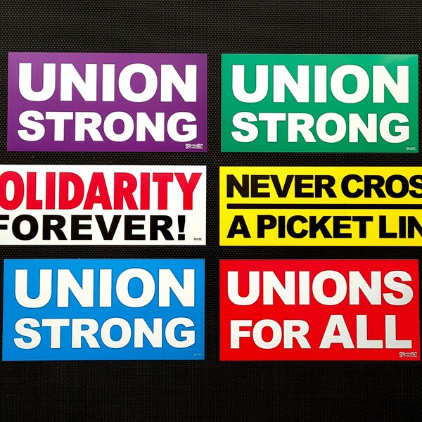 Union Worker Stickers - Etsy