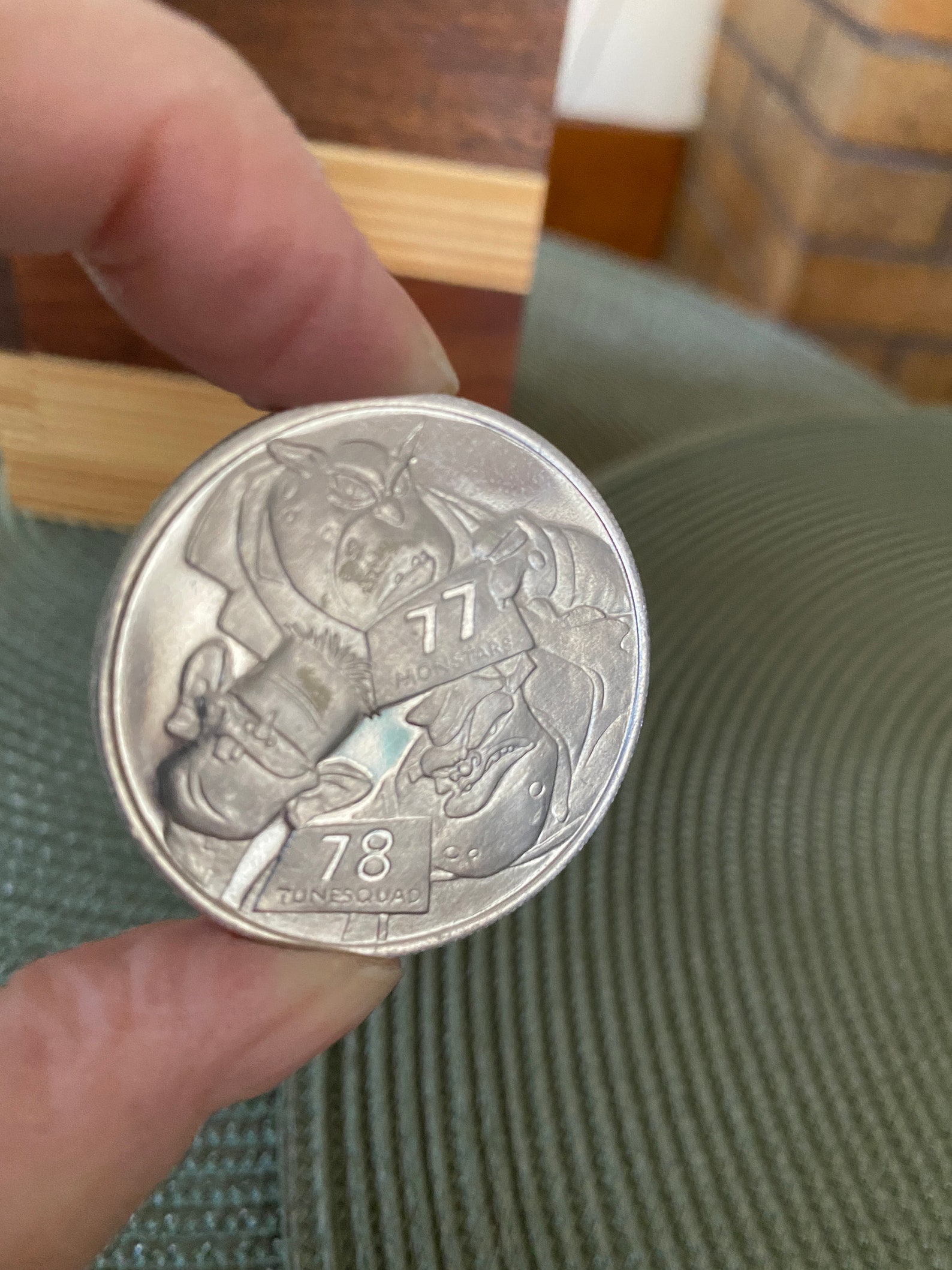 Michael Jordan 1996 Space Jam Commemorative Coin - Etsy