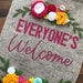 Everyone’s Welcome - Felt Banner - Etsy