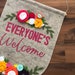 Everyone’s Welcome - Felt Banner - Etsy