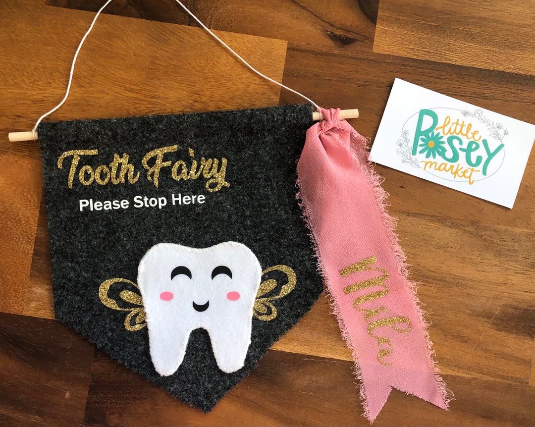 Tooth Fairy- Felt Banner - Etsy