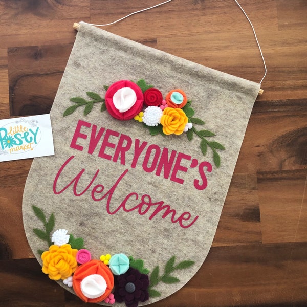 Felt Banner - Etsy
