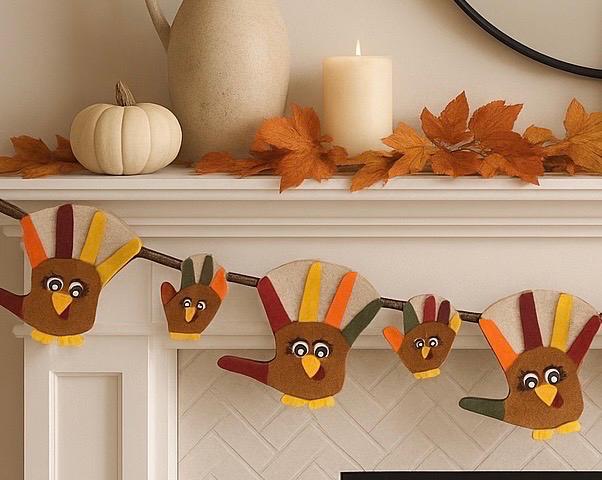 Thankful Hands Garland - Etsy