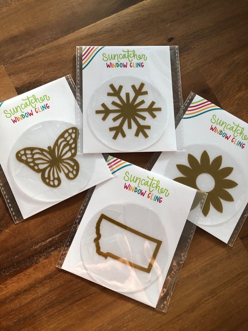 Suncatcher Window Clings - Etsy