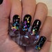 Firework Fallout Press on Nails New Years Nails Glitter - Etsy