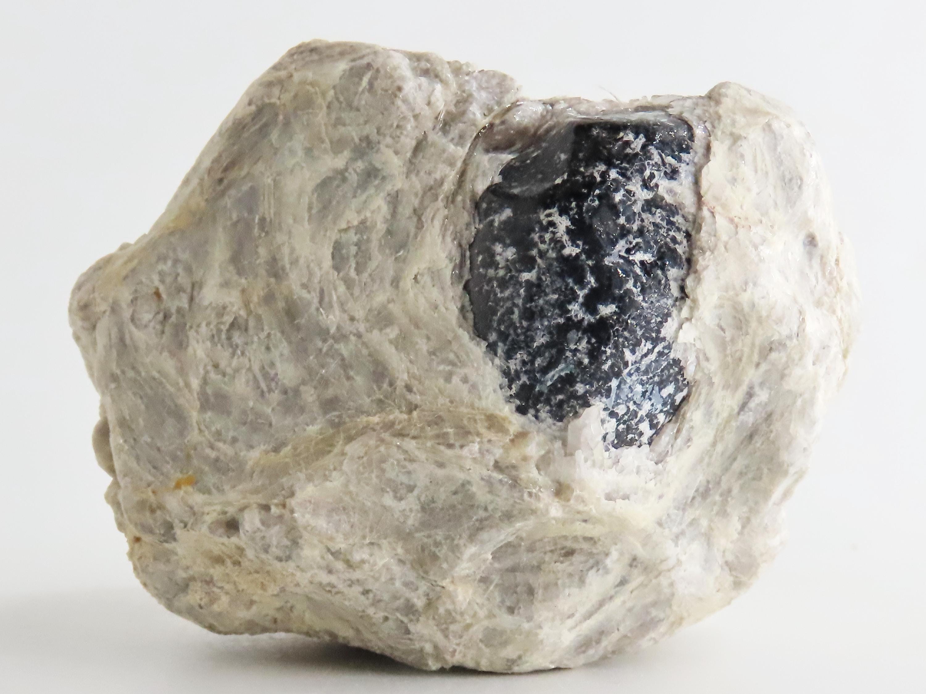 Obsidianite Nodule in Perlite Matrix - Etsy