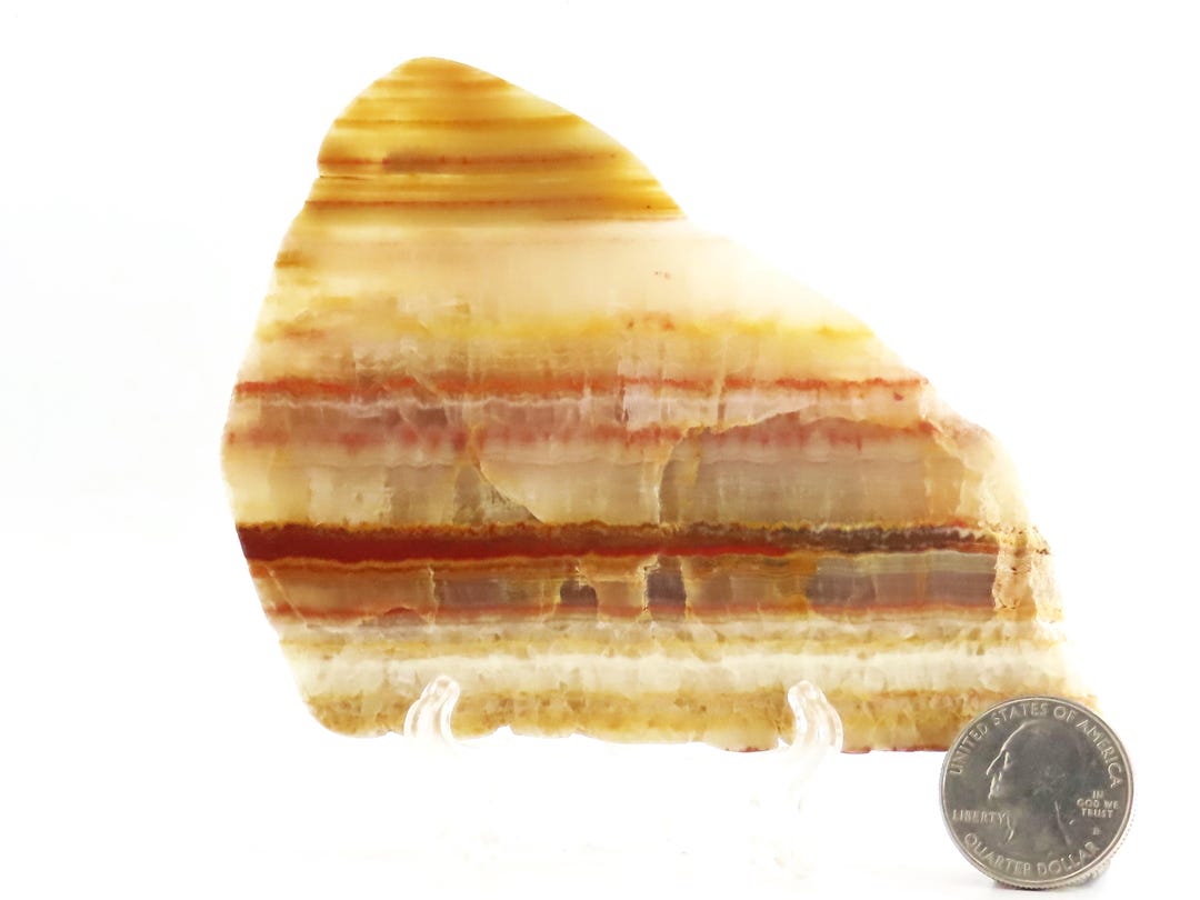 Colorful Polished Specimen of Onyx From Mayer, Arizona - Etsy