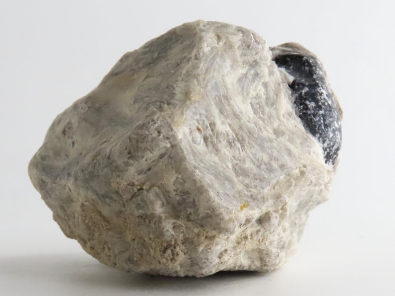 Obsidianite Nodule in Perlite Matrix - Etsy
