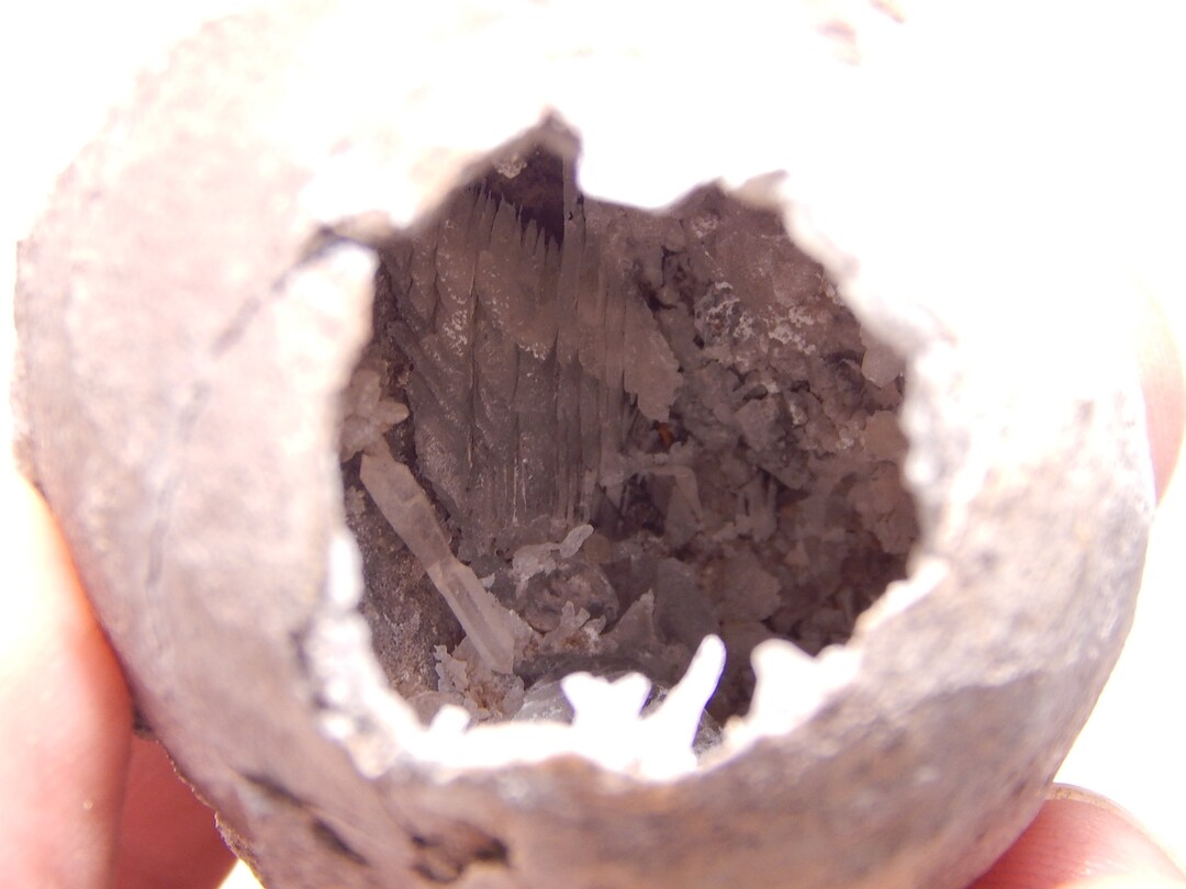 Egg Shell Geode - Etsy