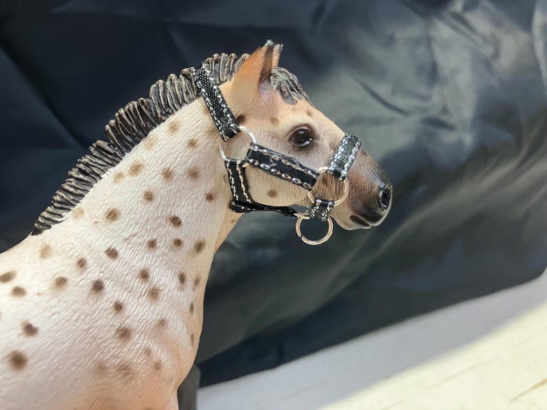 Shiny Metallic Schleich Horse Halter for 1:24 Scale Model Horse ...