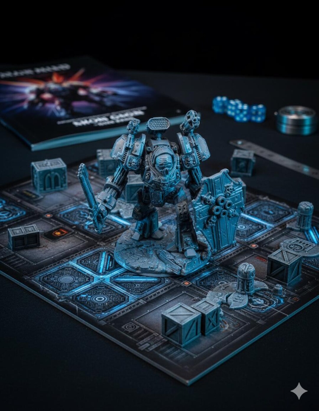 Orin the Iron Colossus | Modular Titan Mech Miniature | 32mm and 75mm ...