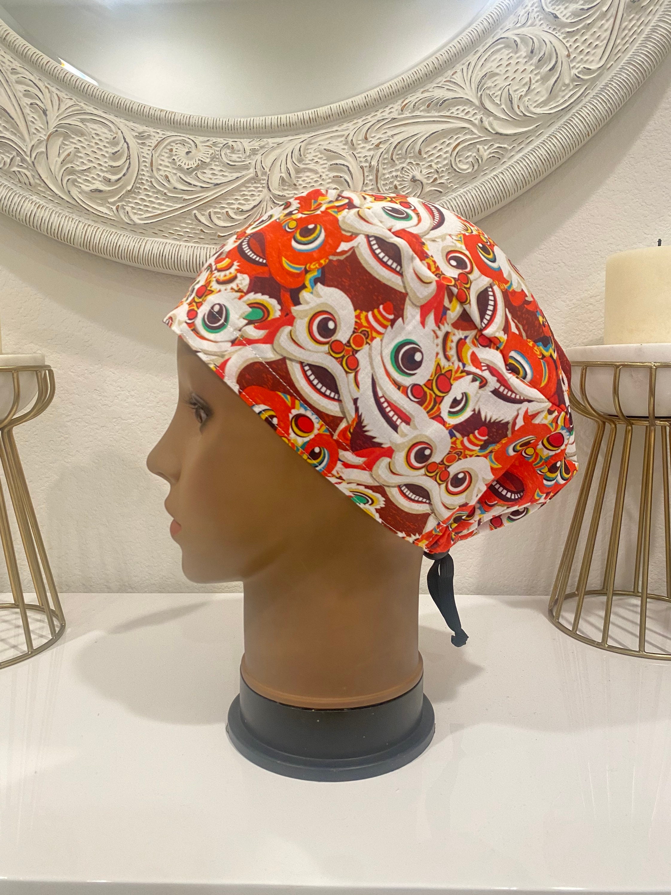 Asian Medical Scrub Cap - Etsy