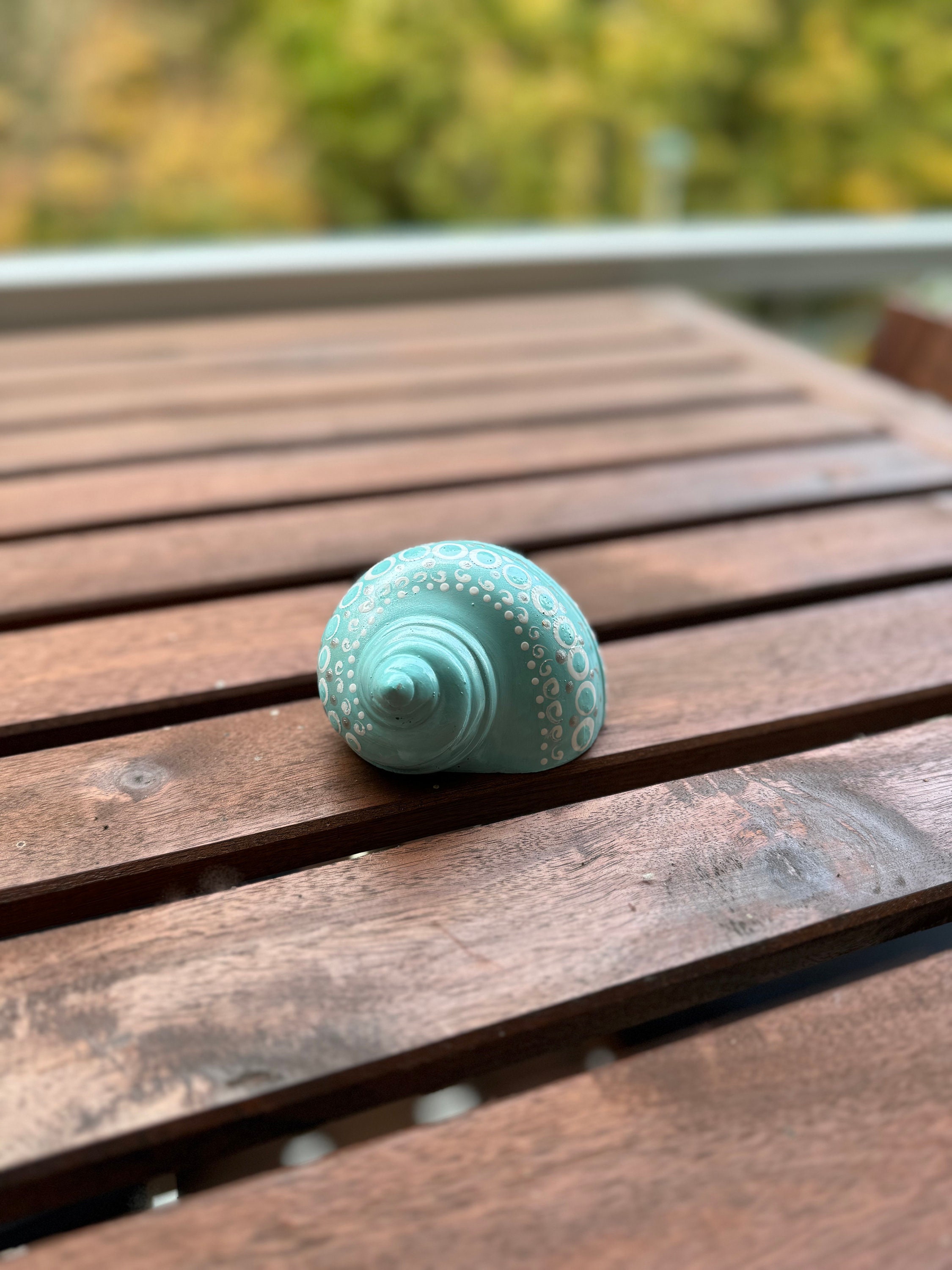 Handmade Painted Sea Shell Rock - Etsy