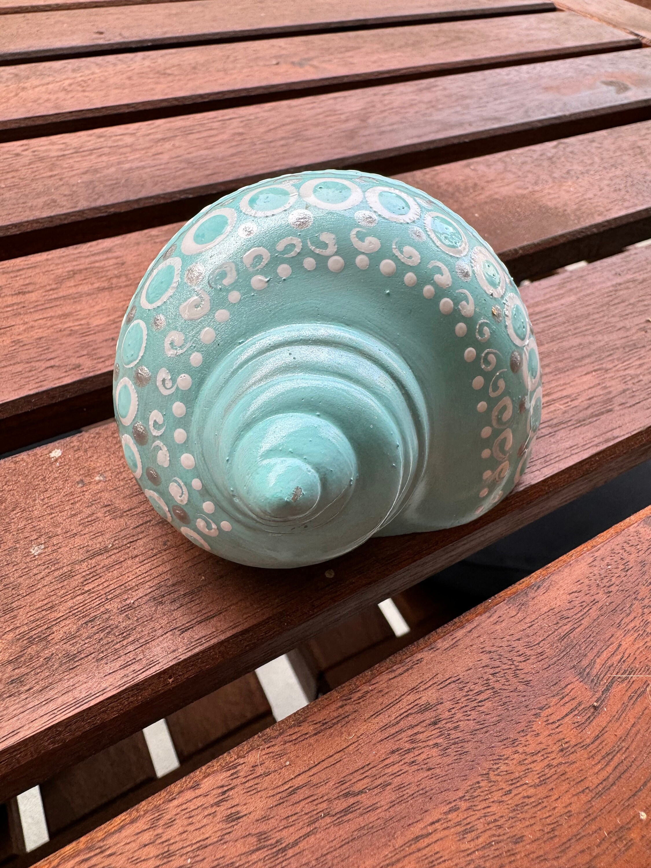 Handmade Painted Sea Shell Rock - Etsy