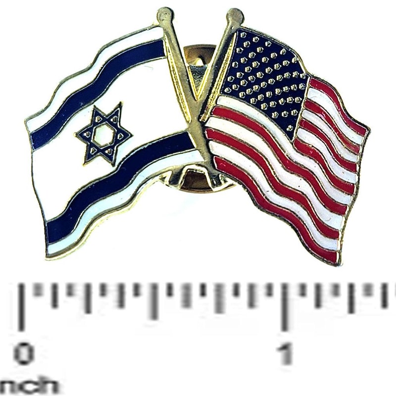 Lapel Pin Israel and Usa - Etsy