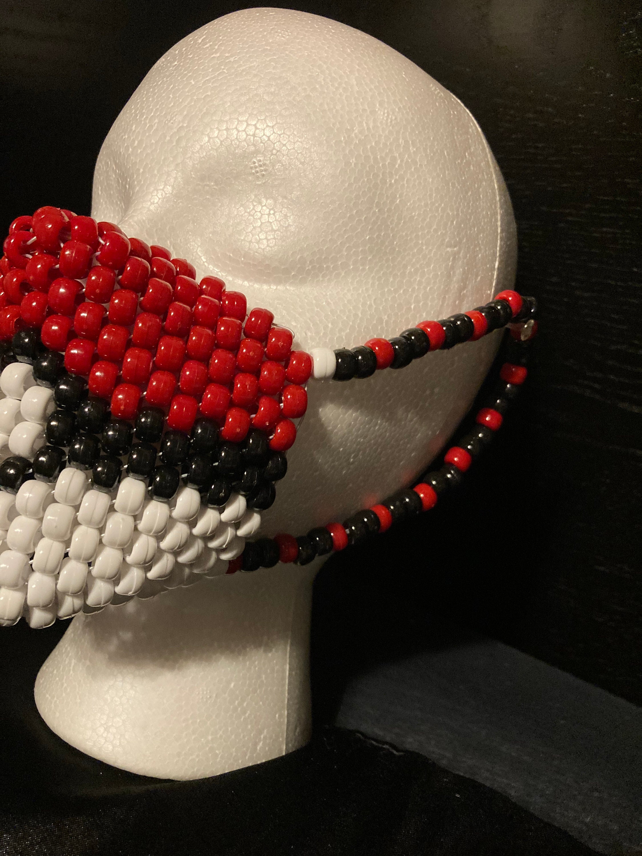 Pokemon Pokeball Kandi Face Mask - Etsy