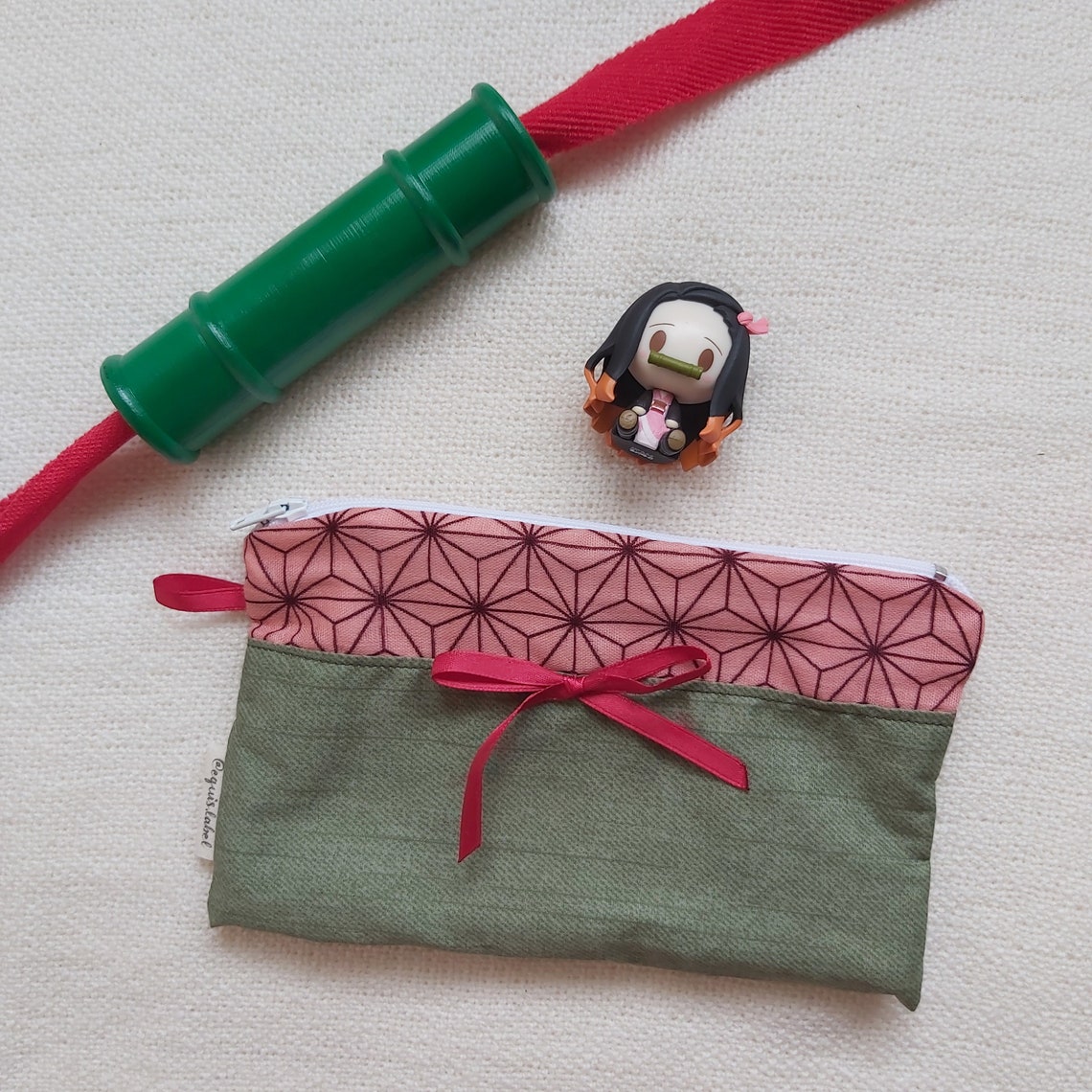 Demon Slayer Collection - Nezuko Bamboo Pouch (2 Designs) - Etsy