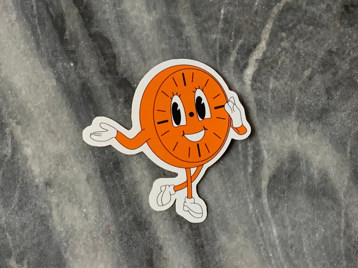 Loki Miss Minutes Clock Disney Plus Sticker | Etsy