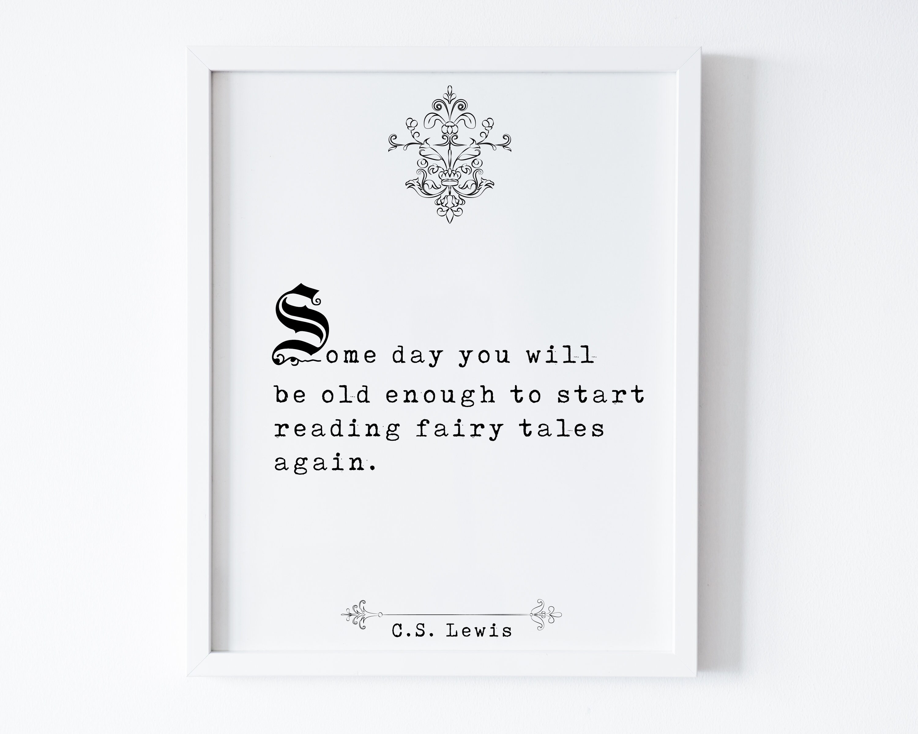 C.S. Lewis, Book Quotes, Wall Art, Home Decor, Inspiring Quotes ...