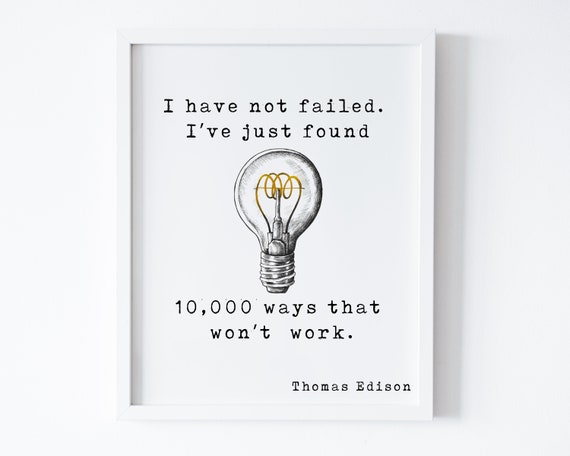 Thomas Edison Quote