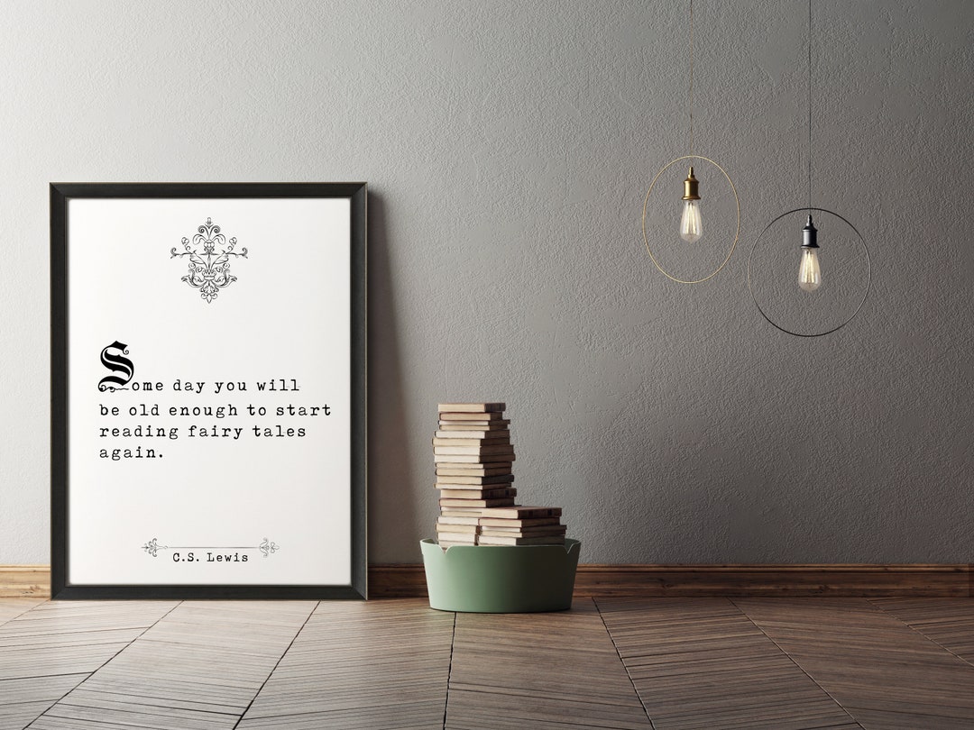 C.S. Lewis, Book Quotes, Wall Art, Home Decor, Inspiring Quotes ...