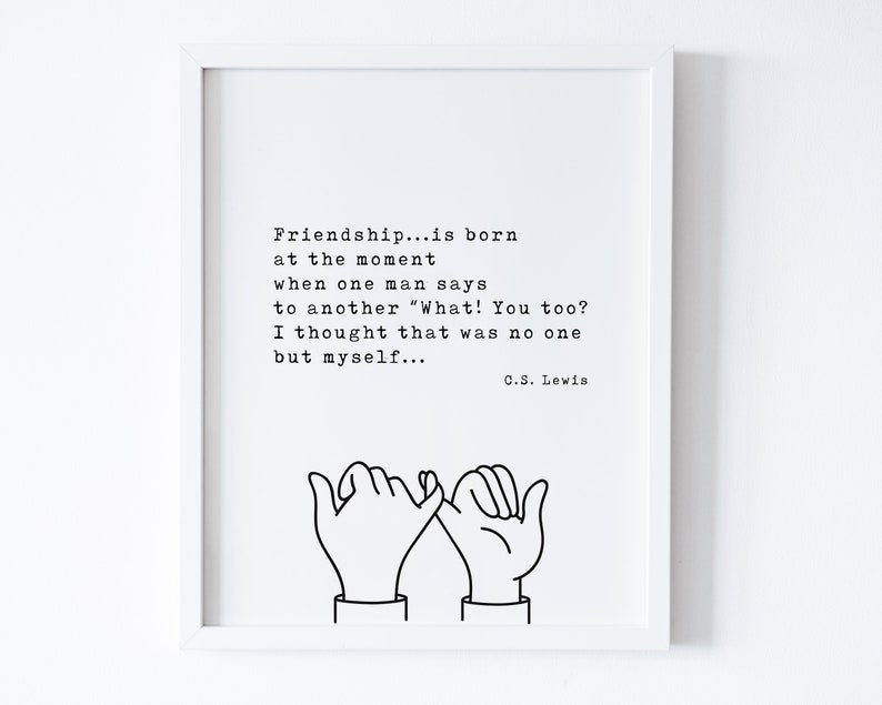 C.S. Lewis, Book Quotes, Wall Art, Home Decor, Inspiring Quotes ...