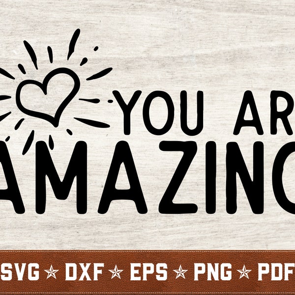 You Are Amazing - Etsy