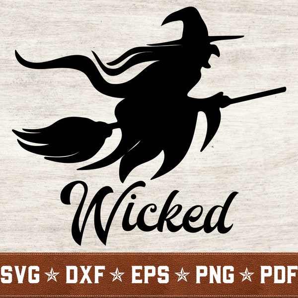 Wicked Svg - Etsy