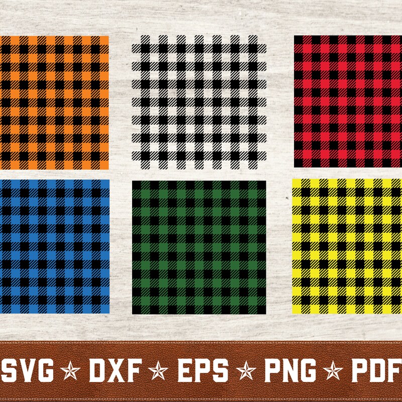 Buffalo Plaid Svg - Etsy