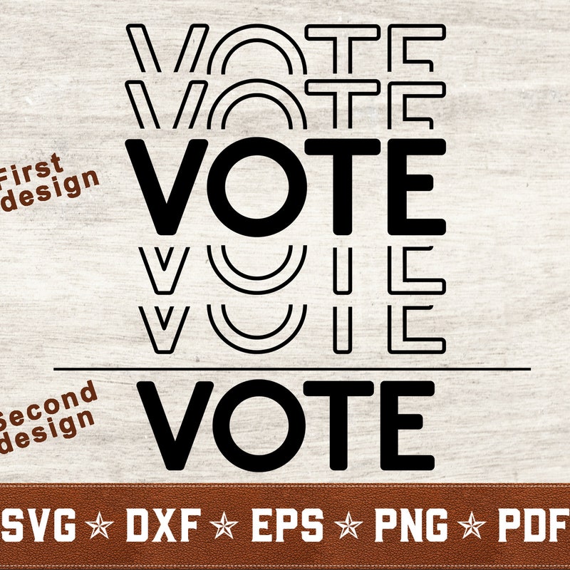 Vote Svg - Etsy