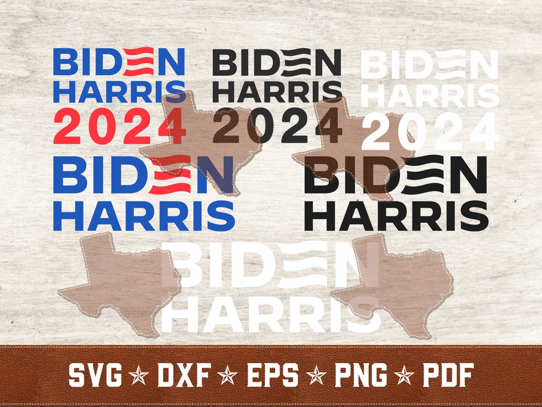 Biden 2024 SVG Bundle Biden Harris 2024 Svg Dxf Eps Png Pdf Vector Cut ...