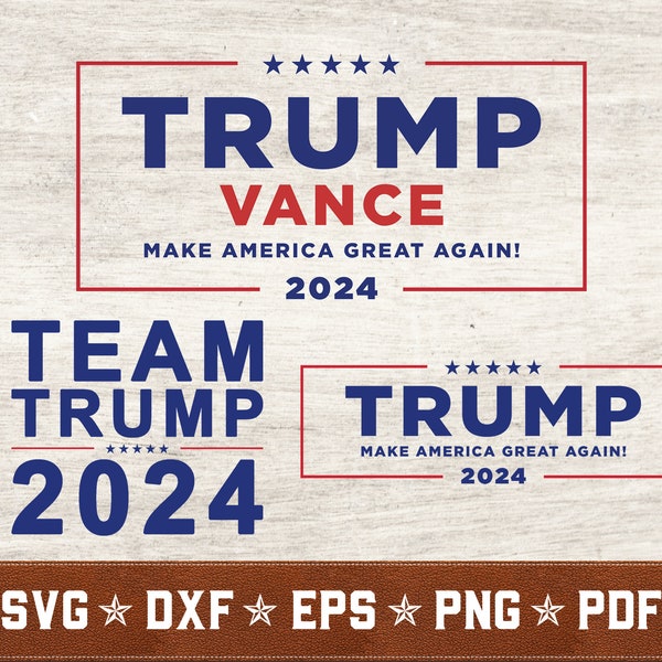 Trump Vance Svg - Etsy