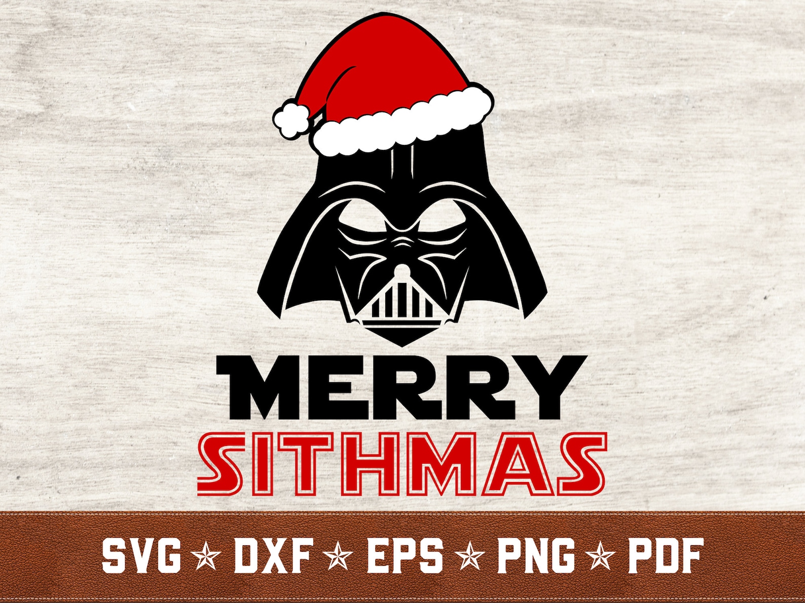 Merry Sithmas SVG Christmas SVG Vader SVG Star Wars Svg Dxf - Etsy