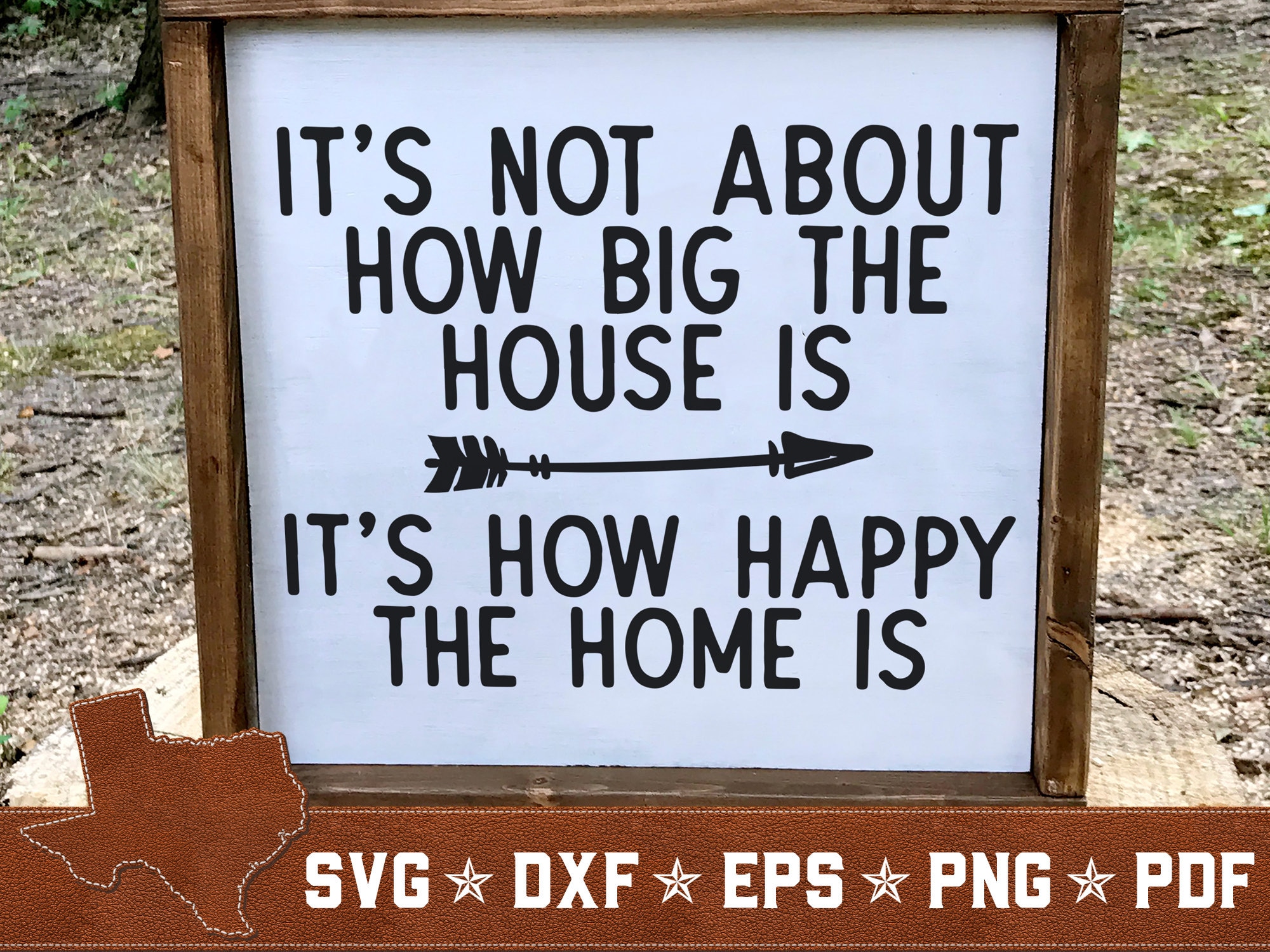 Happy Home SVG Home Svg Tiny House Svg Dxf Eps Png Pdf - Etsy UK