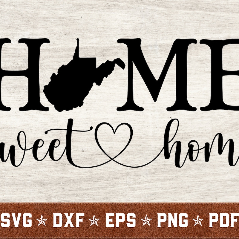 Wv Svg - Etsy