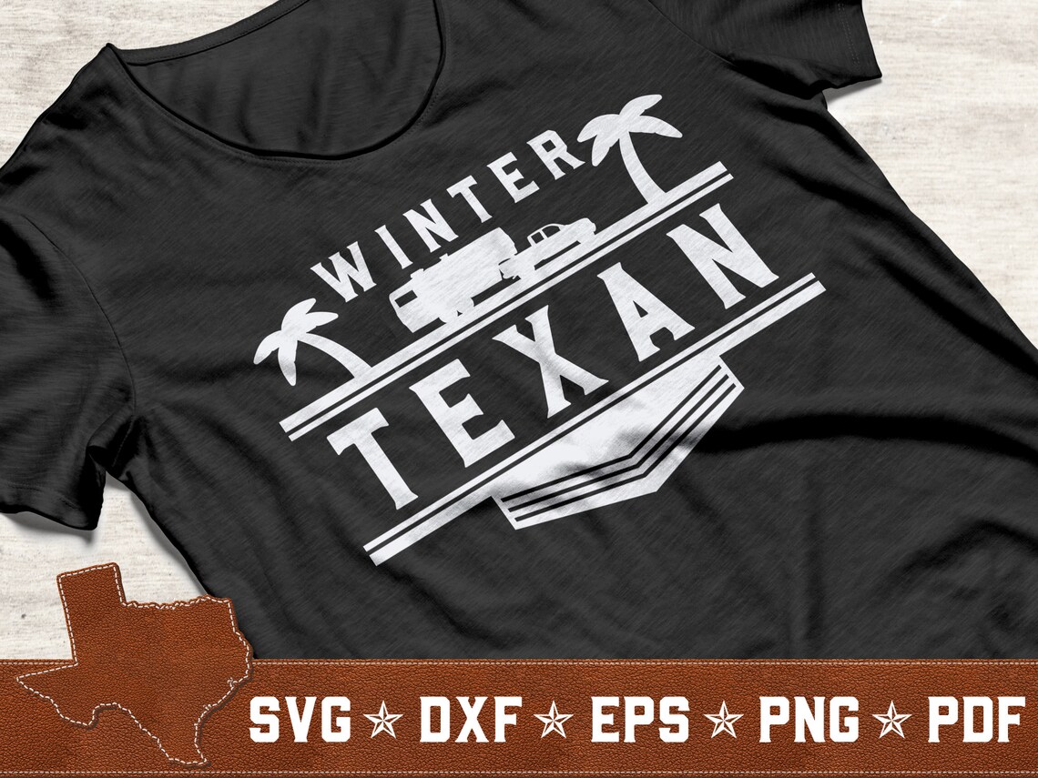 Winter Texan SVG | Texas Svg TX Svg Dxf Eps Png Pdf Vector Cut Files ...