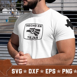 Hecho En Tejas SVG Bundle | Texas Tejas Svg Dxf Eps Png Pdf Vector Cut ...