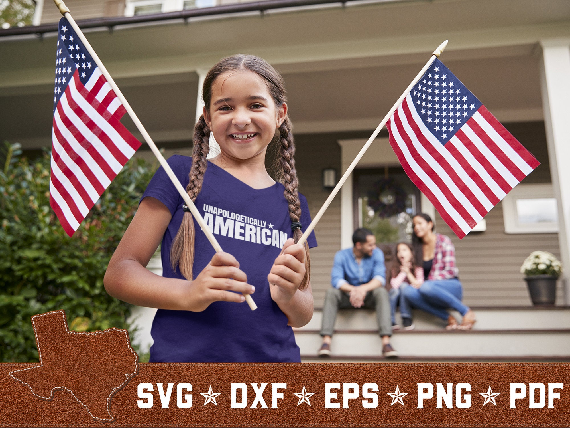 Unapologetically American SVG USA Svg Dxf Eps Png Pdf Vector - Etsy