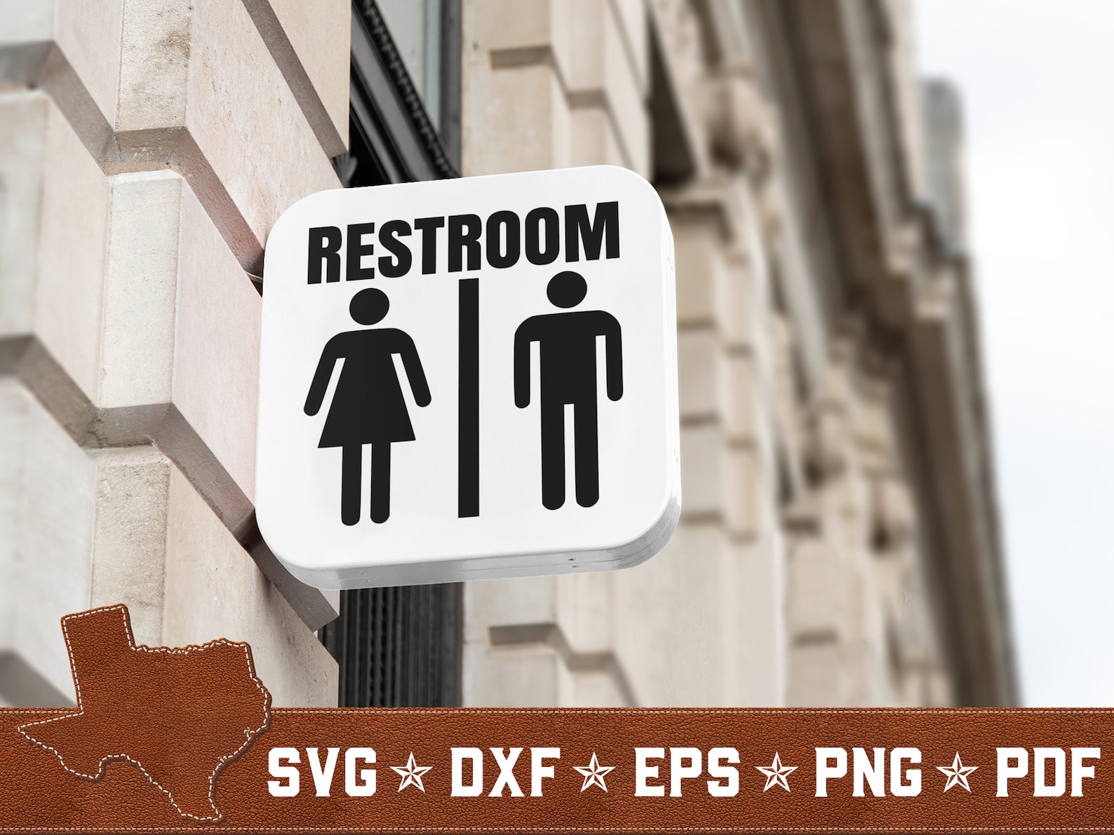 Bathroom Sign SVG Bundle Restroom SVG Powder Room SVG Loo - Etsy