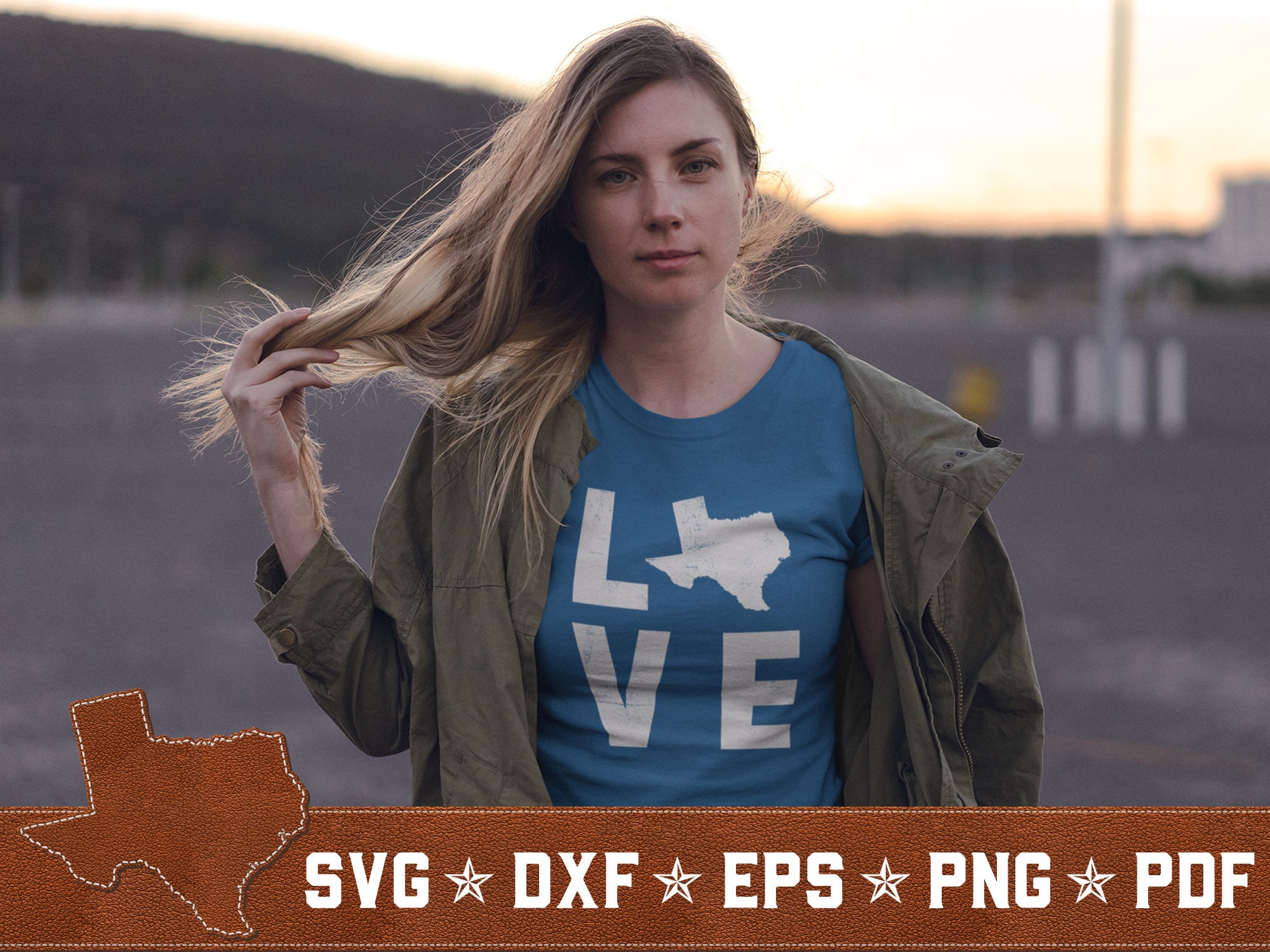 Texas Love SVG Texas SVG Dxf Eps Png Pdf Vector Cut Files | Etsy