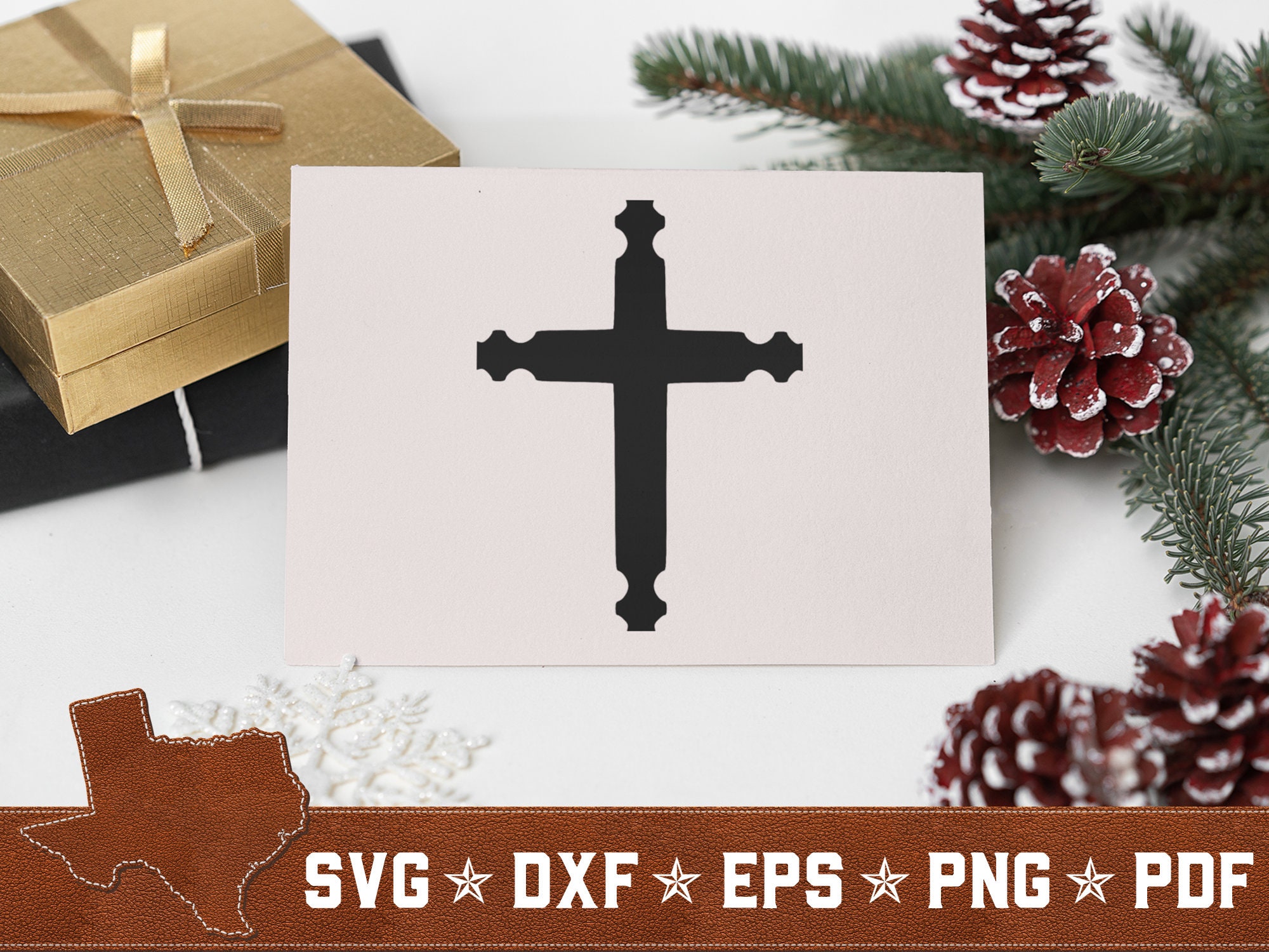 Cross SVG Bundle 10 Crosses Svg Dxf Eps Png Pdf Vector Cut | Etsy