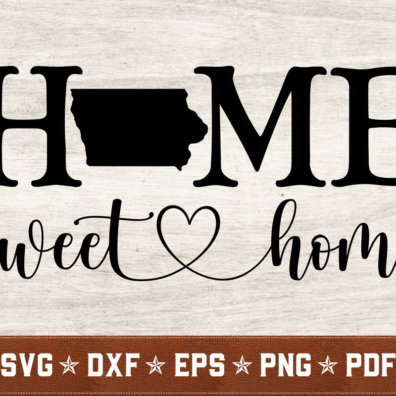Iowa Svg - Etsy