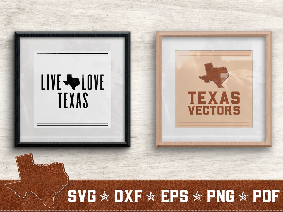 Live Love Texas SVG | Texas Svg Dxf Eps Png Pdf Vector Cut Files for ...