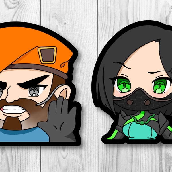 Valorant Stickers - Etsy