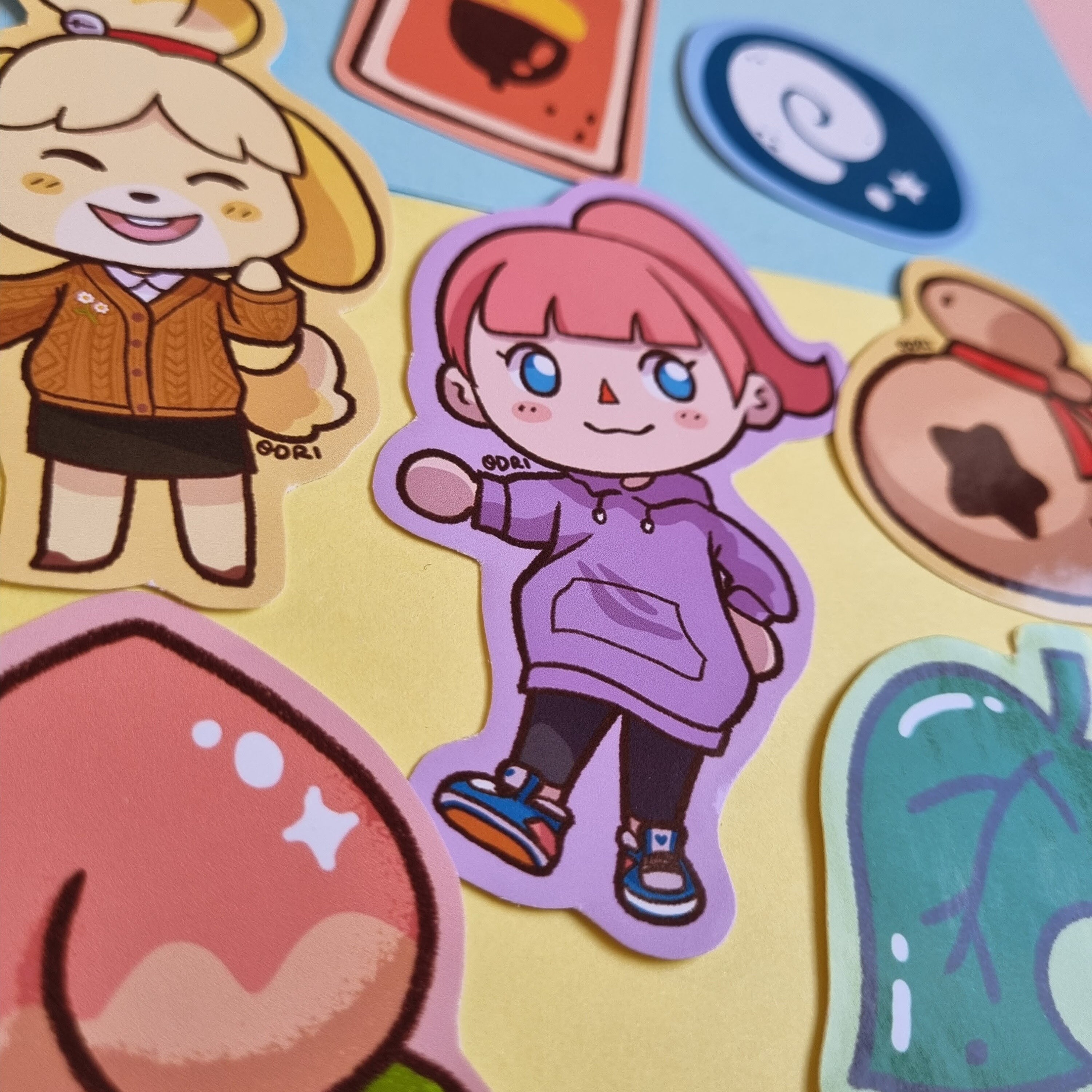 Sticker Set ACNH Kawaii Stickers Animal Crossing Stickers - Etsy
