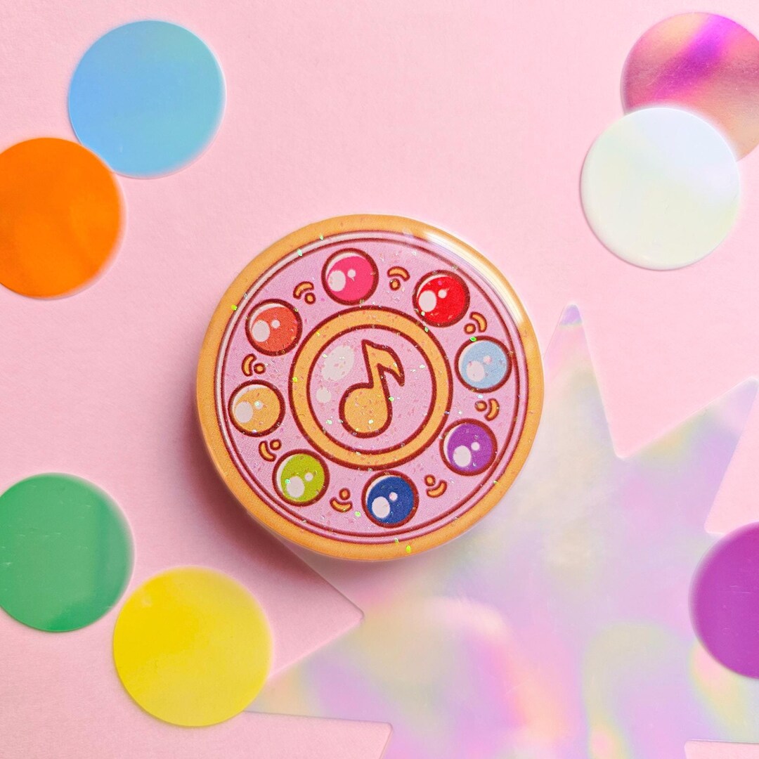 GLITTERY Magical Musical Girls Phone Holder - Phone Stand - Kawaii ...