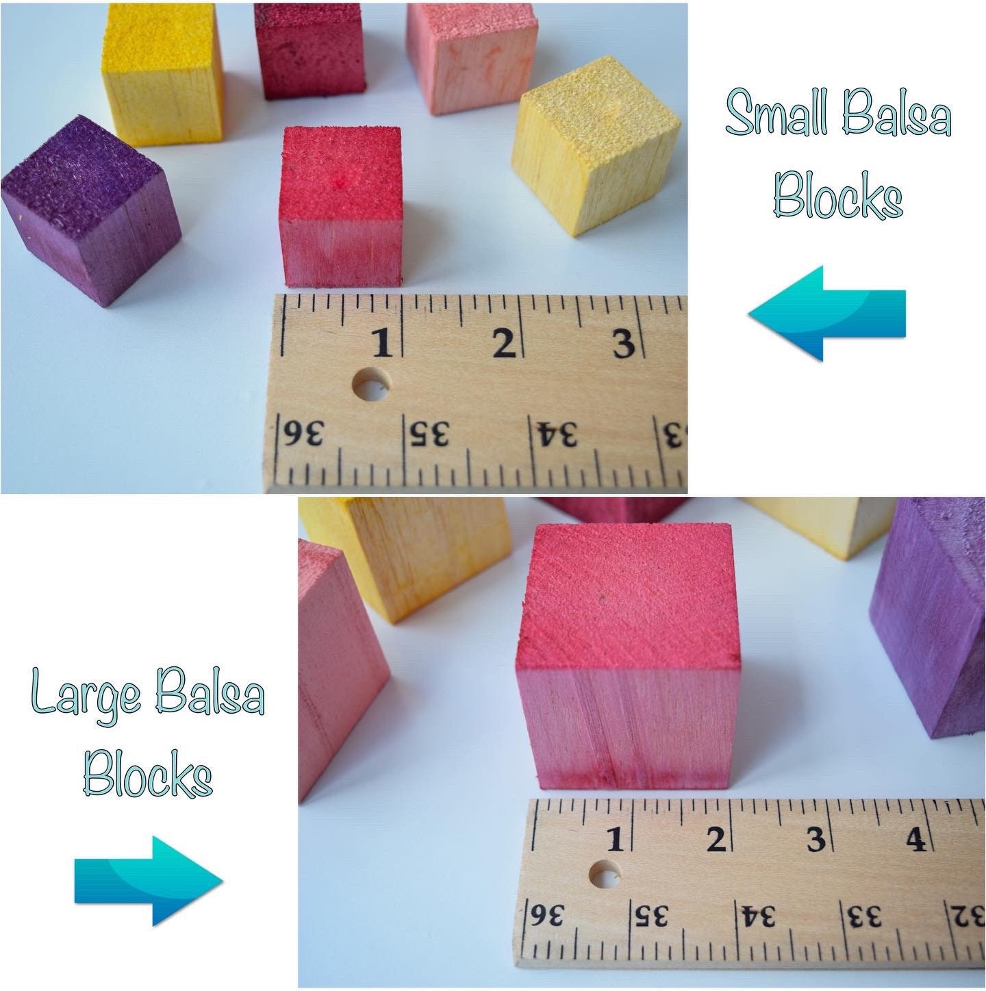 Flavored Balsa Blocks Rabbit Guinea Pig and Other Small - Etsy