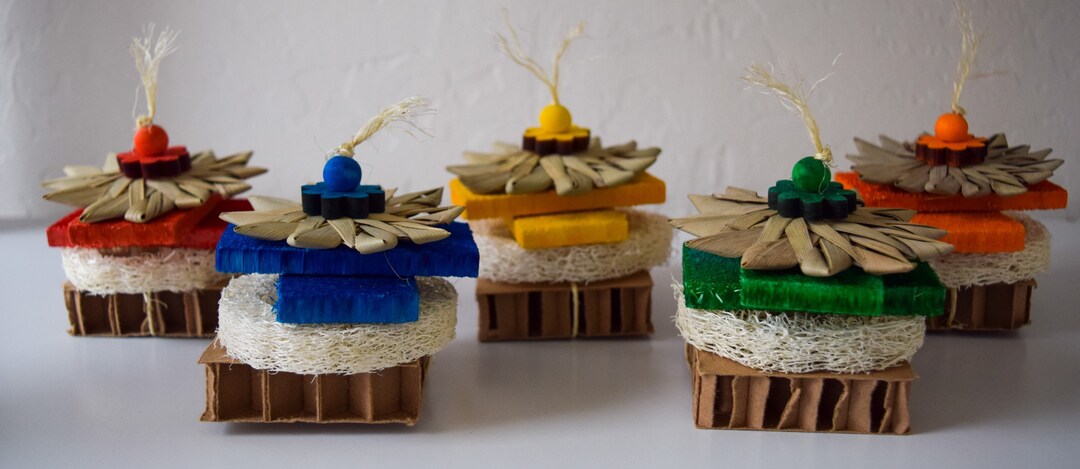 Fun Bun Toy Natural, Safe, Non-toxic, Handmade Chew Toy for Rabbit ...